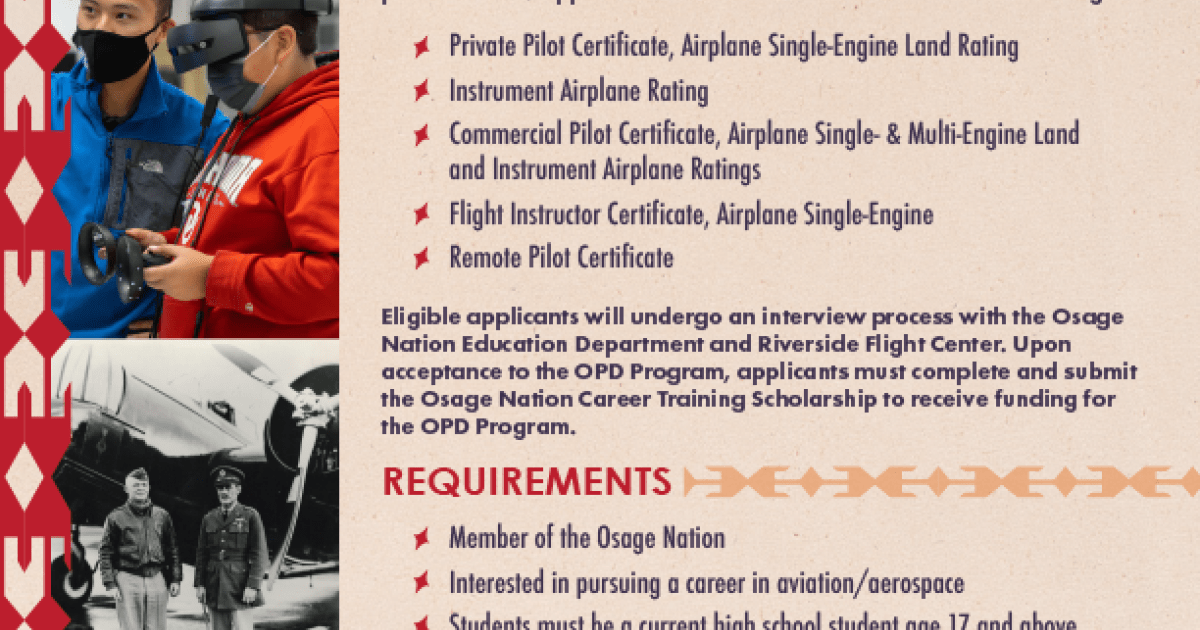 Osage Nation Launches PathFinder Program to Empower Next-Generation ...